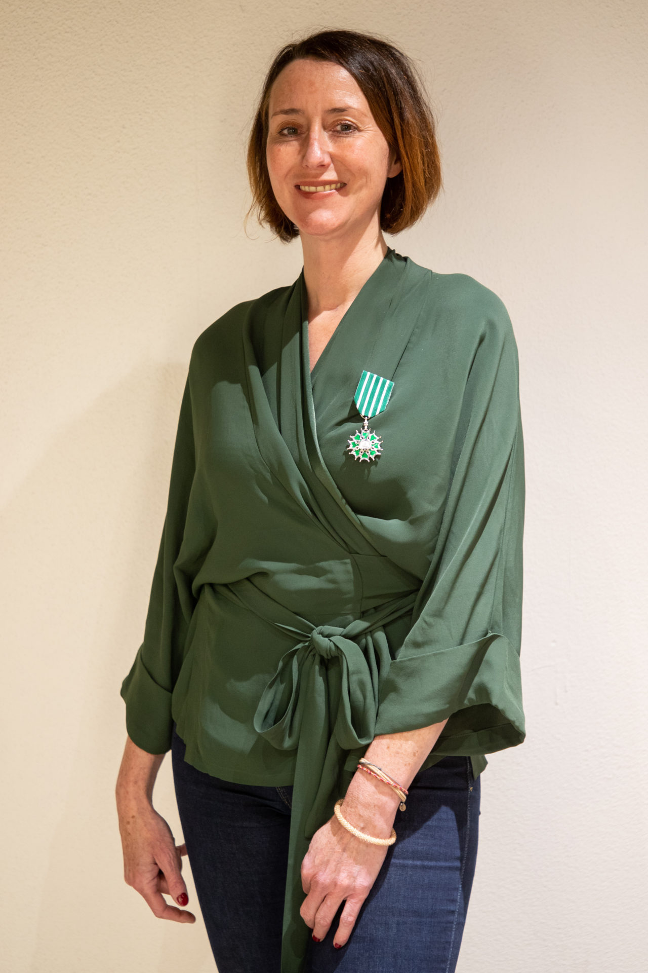 Audrey Leprince médaillée Chevalière de l’ordre des Arts et des Lettres ...